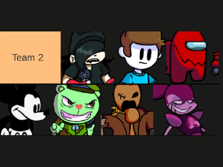 FNF Mod Tournament Season 3-5: Team 2 lost (Vote who to be eliminated ...