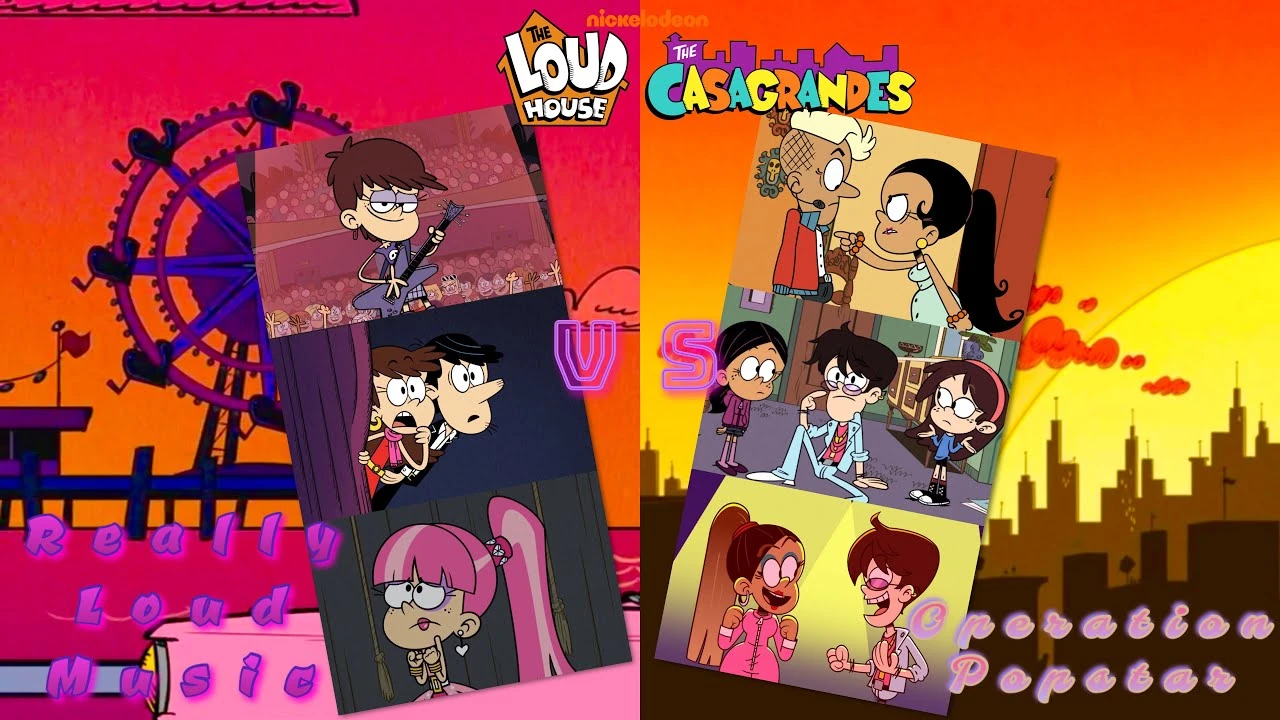 L Analysis: The Loud House Really Loud House Vs The Casagrandes ...