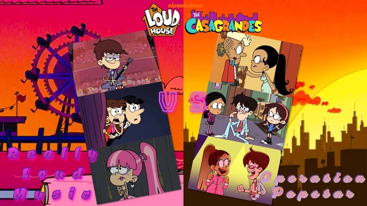 L Analysis: The Loud House Really Loud House Vs The Casagrandes ...