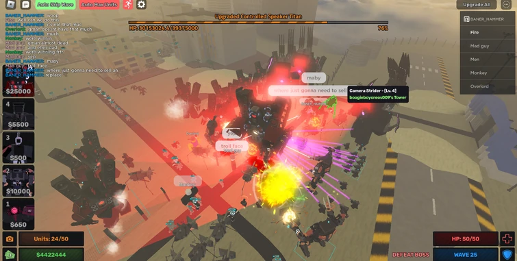 toilet tower defense if it was high quality (game name: skibi defense ...