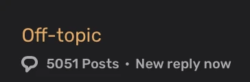 Unfortunately the off-topic category has reached 5k | Fandom