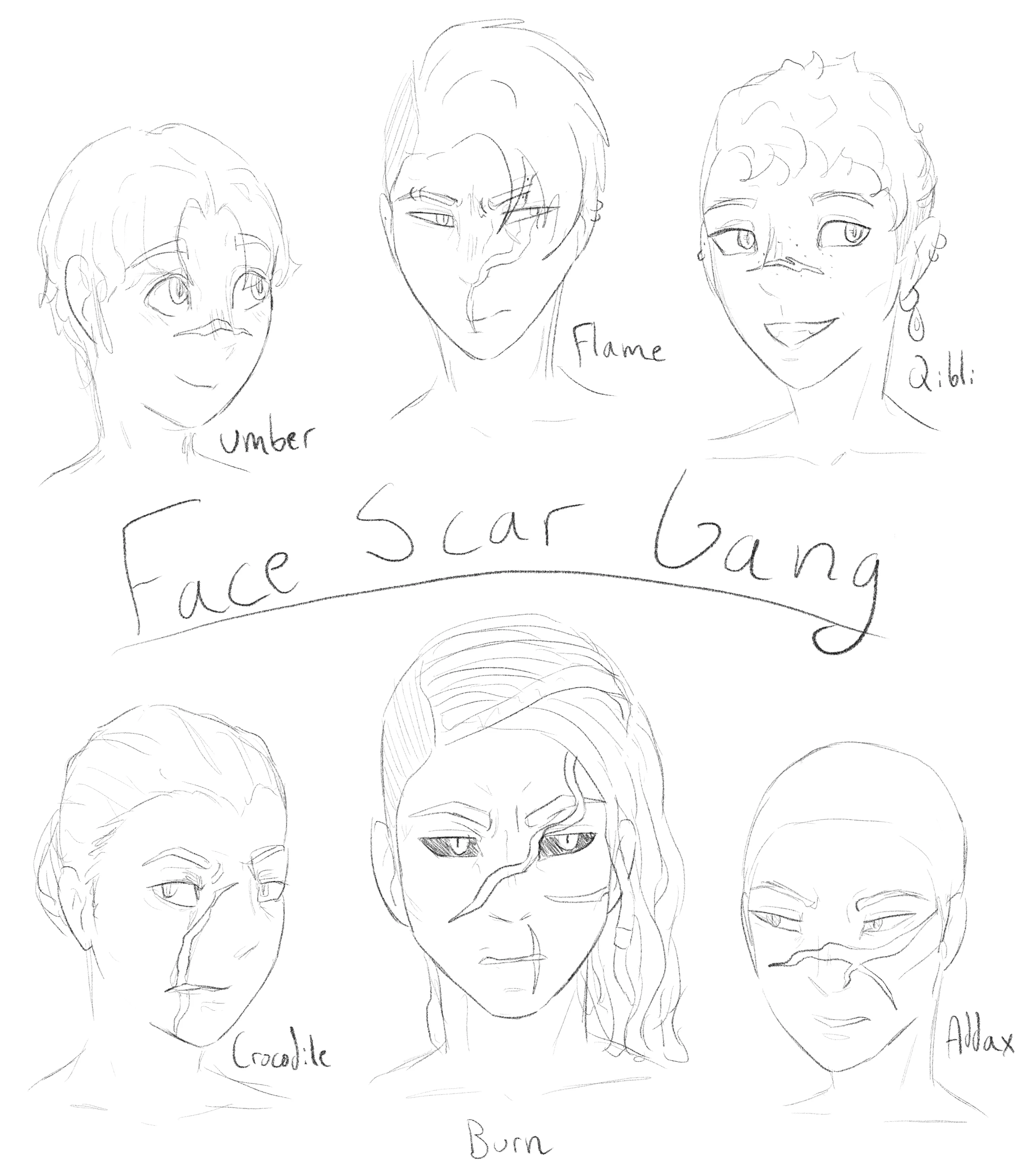 Some more wof-as-human sketches! | Fandom