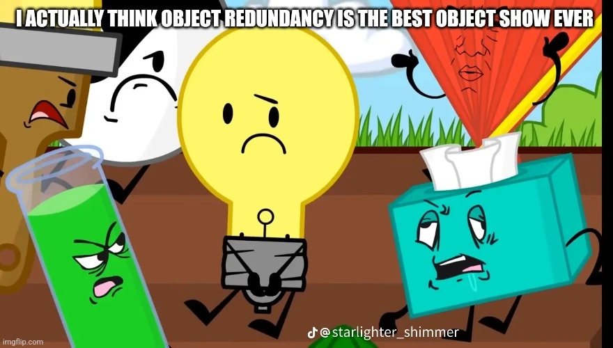 Object Redundancy is actually great heck it's better than south park ...