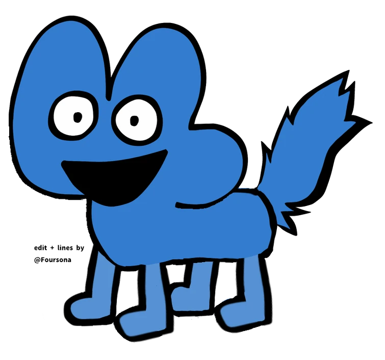 FOUR BFB foursona feral asset - F2U ☆ | Fandom