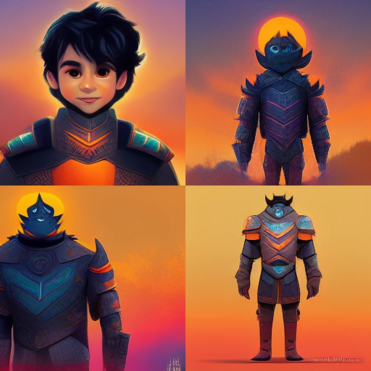 I Told an AI to make Jim with "sunset armor" | Fandom