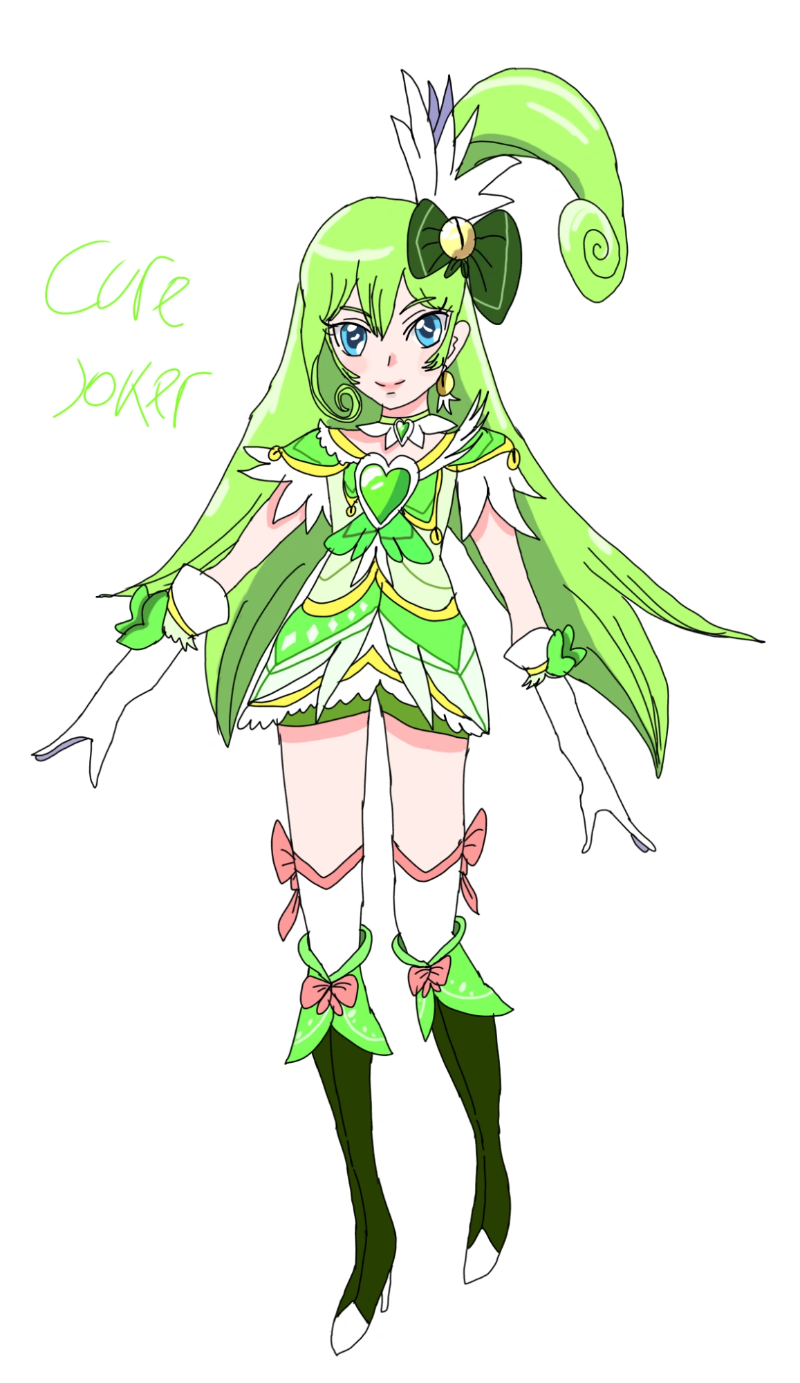 Cure joker/glitter jester (aka regina cure form) | Fandom