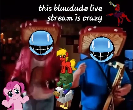 This bluudude live stream is crazy. | Fandom