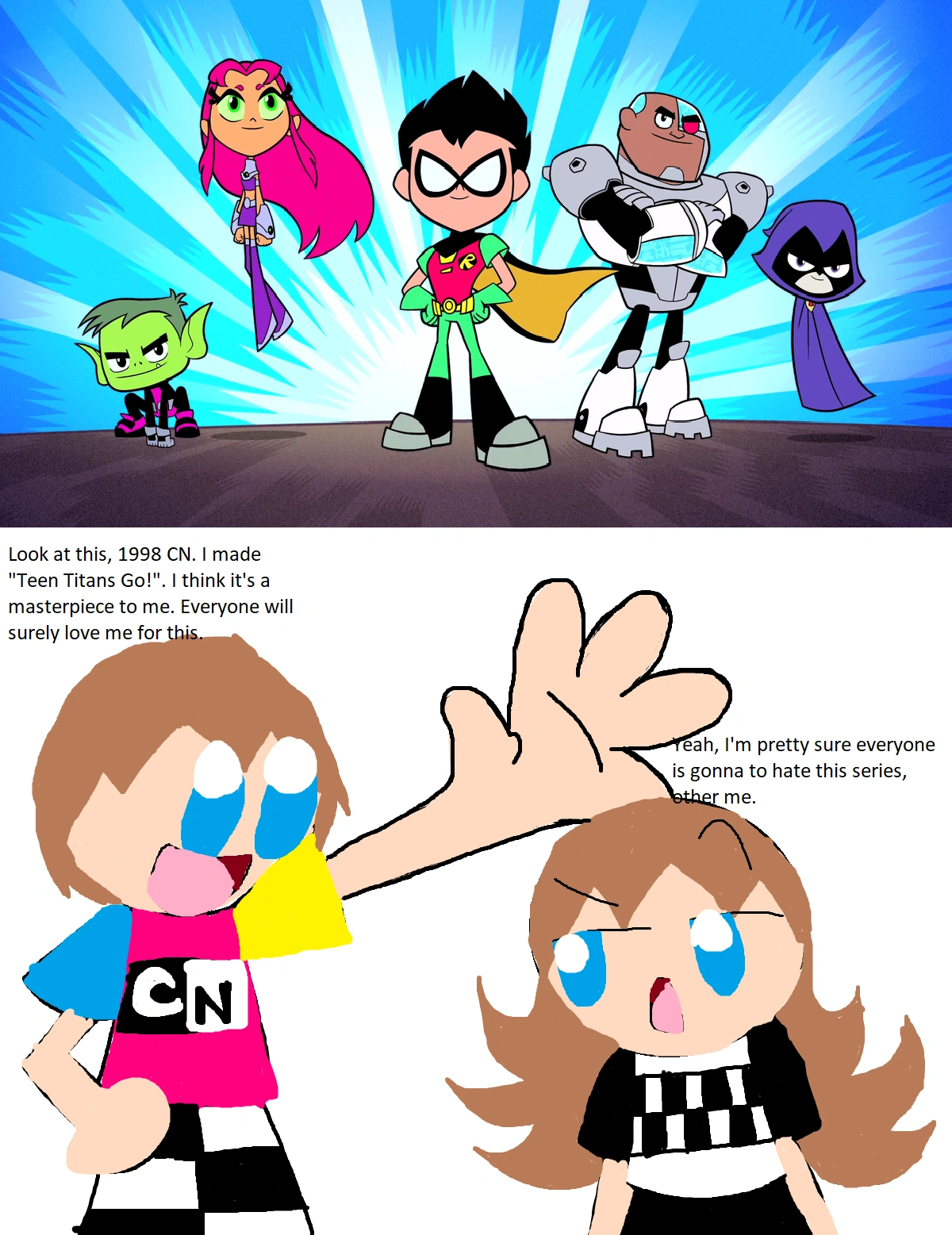 The "Teen Titans Go!" Reaction | Fandom