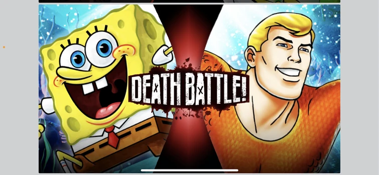 I decided to remake my SpongeBob vs Aquaman thumbnail from like 8 ...