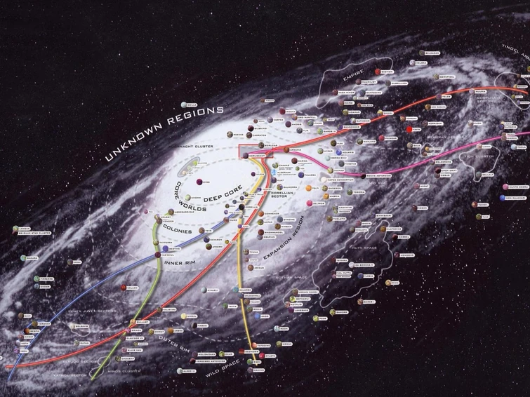 The cosmology of star trek, doctor who, and star wars universal galaxy ...