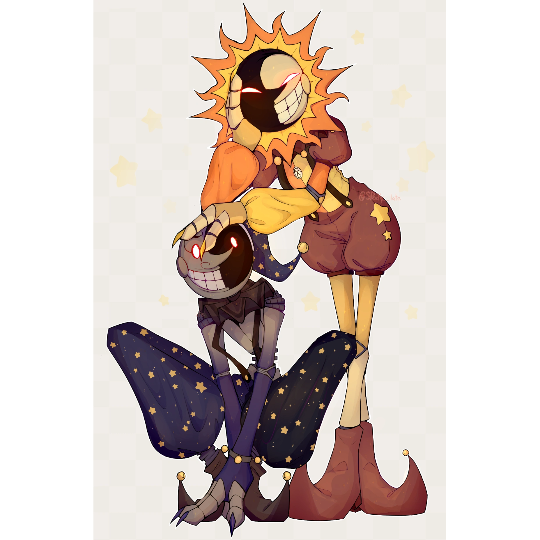 Here is a good drawing of Sunnydrop and Moondrop I found. | Fandom