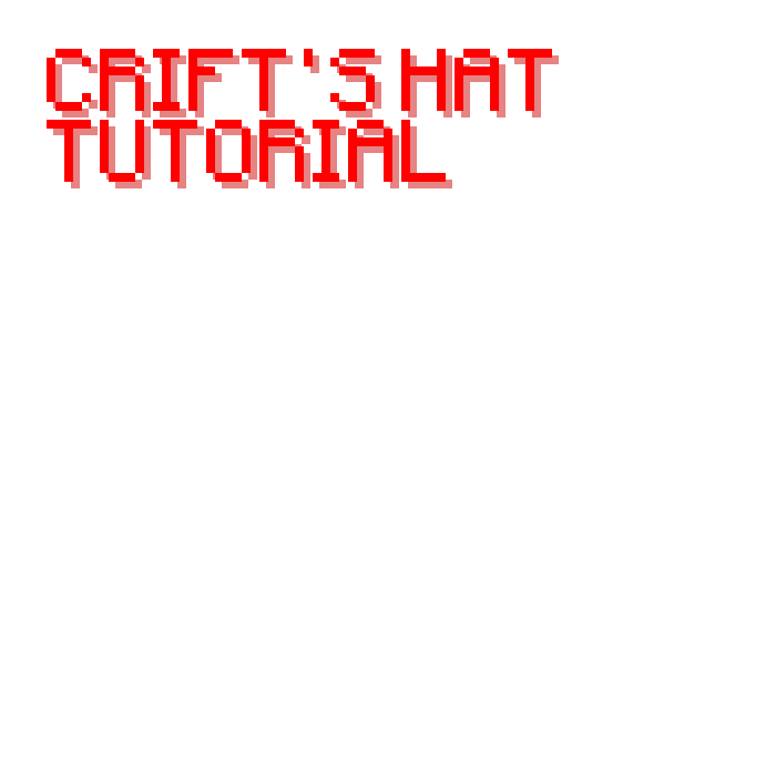 stupid little tutorial for Crifts hat (some of yall need this) | Fandom