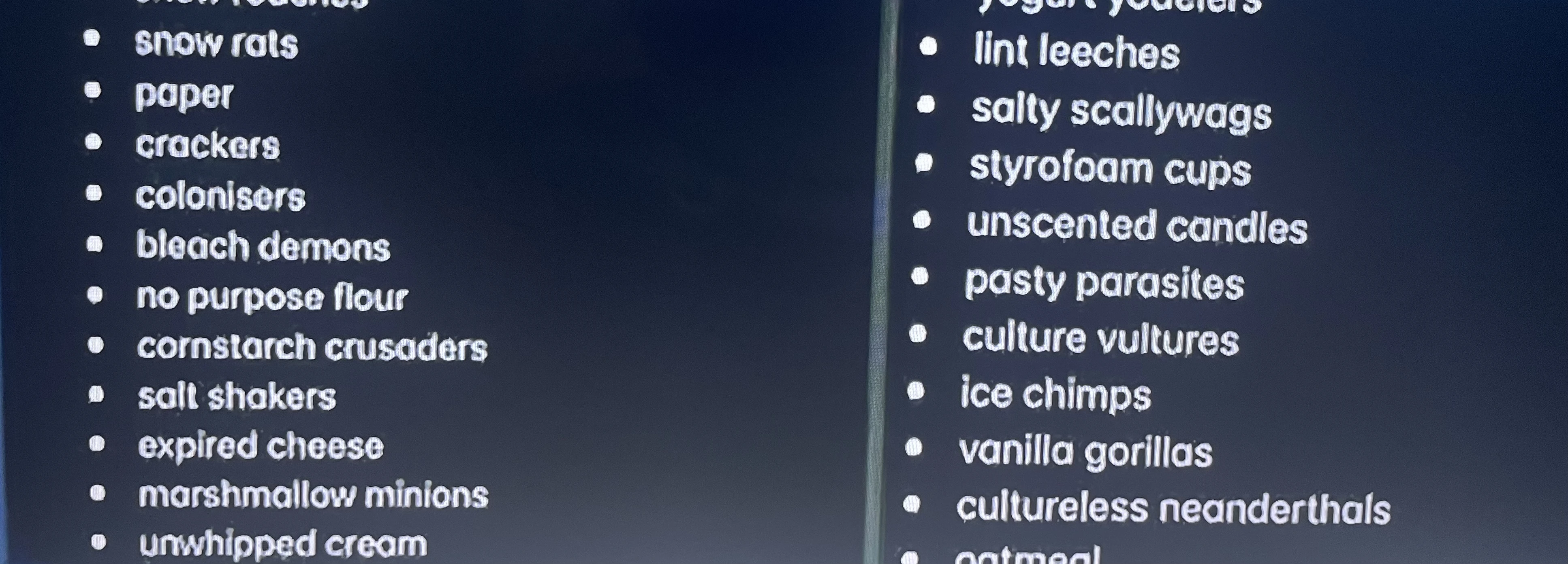 slurs towards white people | Fandom