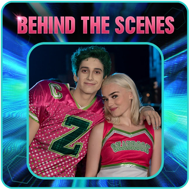 New behind photos of #ZOMBIES3 are available while you watch & play the ...