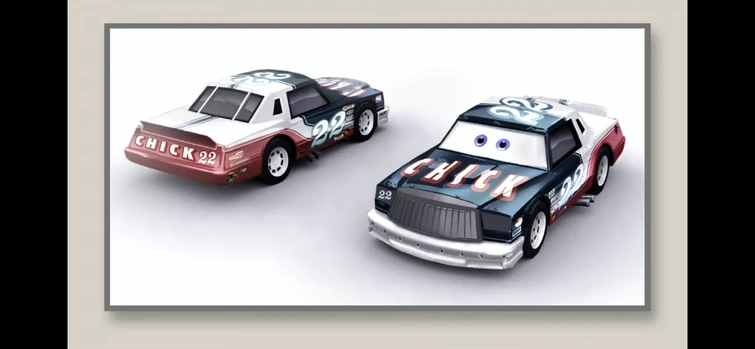 Chick Hicks rookie paint scheme? | Fandom