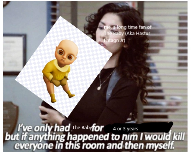 I made this meme about loving The Baby himself | Fandom