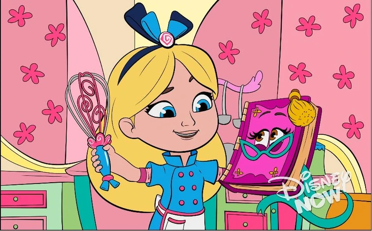 I colored Alice & Cookie in Alice's Wonderland Bakery from the Color ...