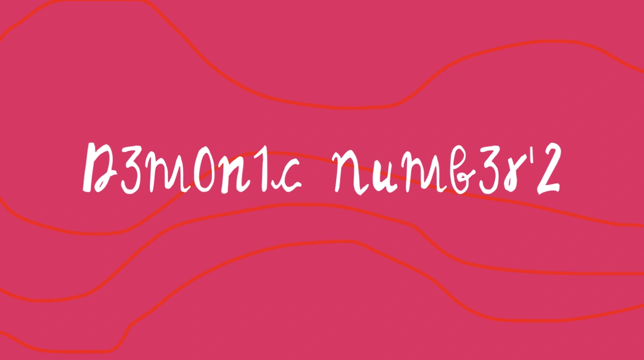 My Demonic Numbers logo and a spin-off called Count To 666 | Fandom