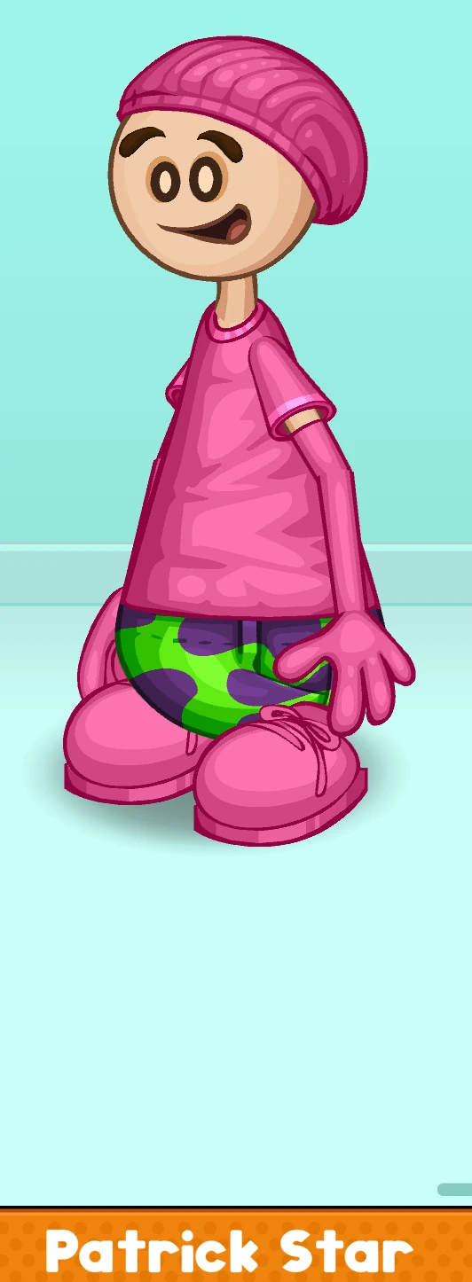 Patrick Star In Papa Louie Pals. | Fandom