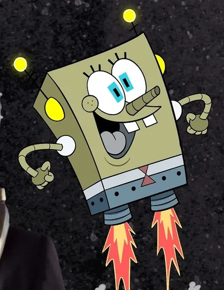Spongebot Drawing! | Fandom