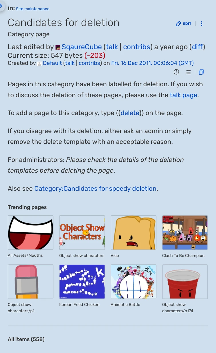 People who haven’t used to osc wiki today would be so confused (click ...