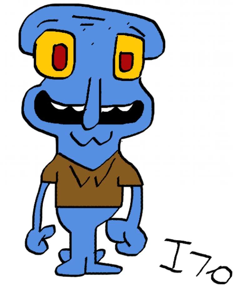 Our drawing of Squidward Tentacles | Fandom