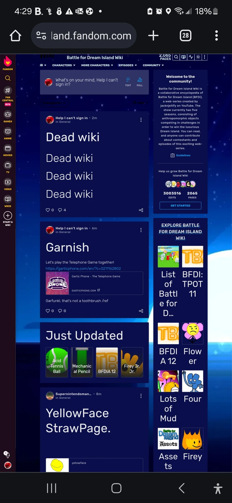 Dead wiki | Fandom