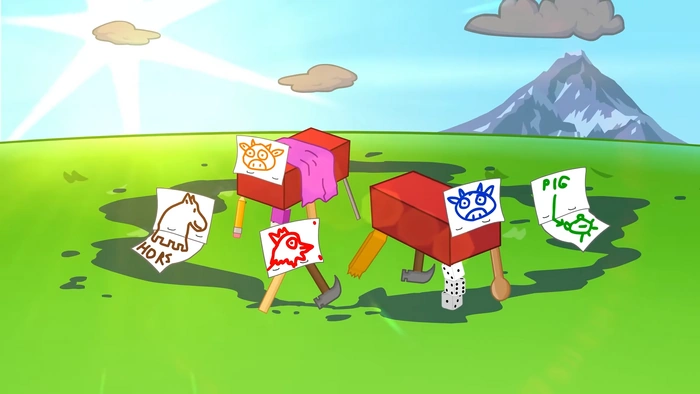 Try explaining this without the words: BFDI, BFDIA, IDFB, BFB, TPOT and ...