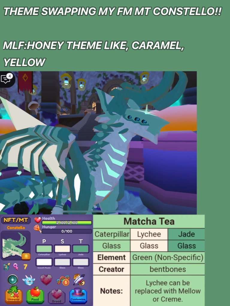 Theme swapping both Constello! I will add if yours is leg e for the Mt ^^ | Fandom