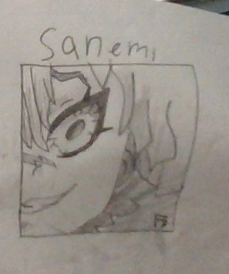 i drew sanemi traditionally | Fandom