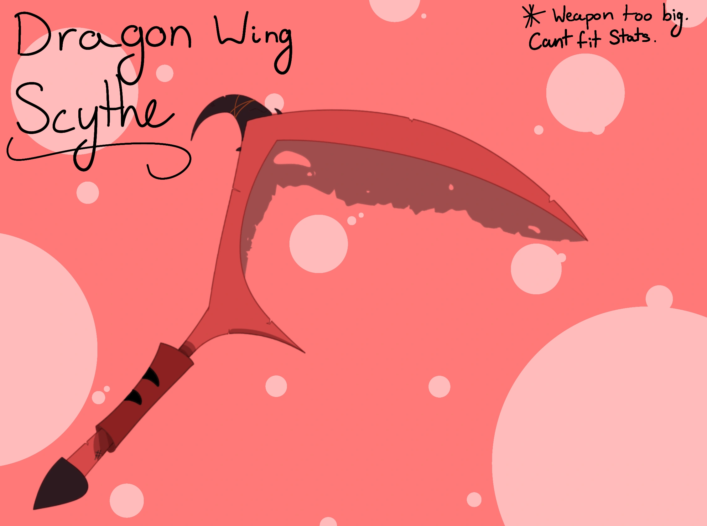 Dragon Wing Scythe – Badlands Weapon Concept | Fandom