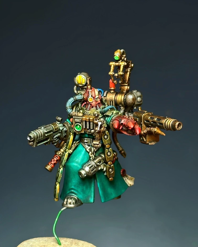 Close to finishing my Tech Priest 🙌 | Fandom