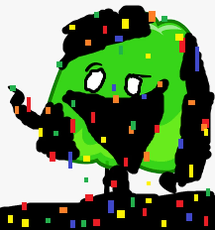 a corrupted bfdi character i edited | Fandom