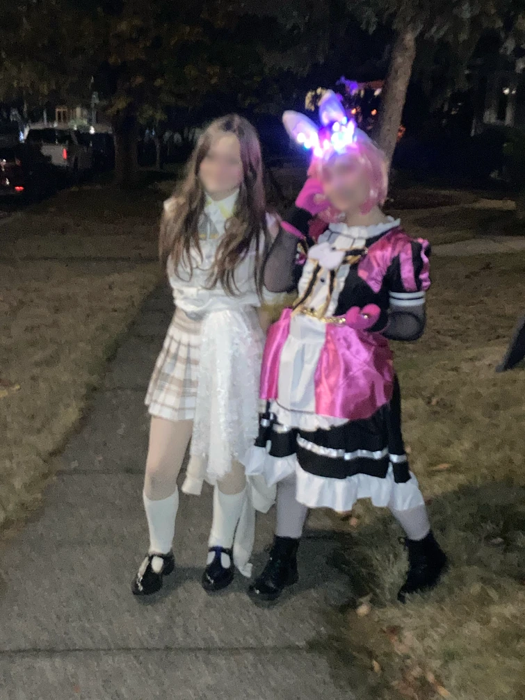 Me and my friend’s Emu & Minori costumes!!! | Fandom