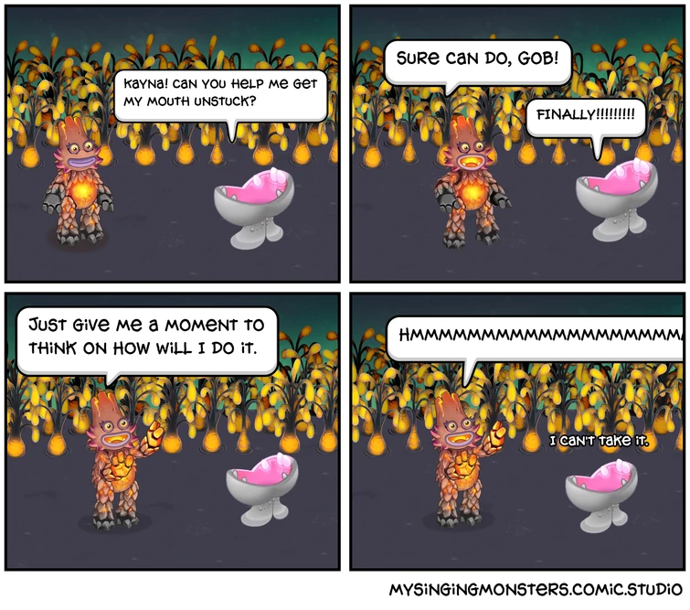 MSM Comics: When a Gob yawns... | Fandom