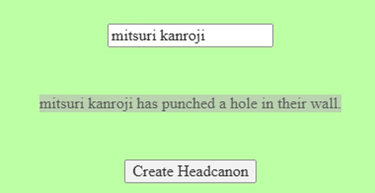 character head canon generator | Fandom