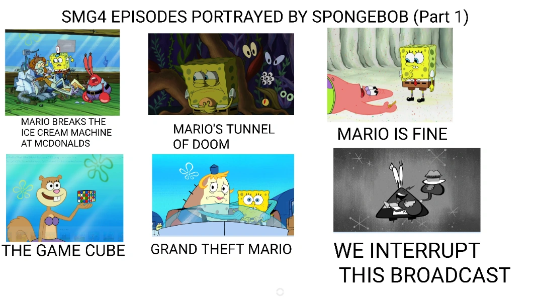 SMG4 EPISODES PORTRAYED BY SPONGEBOB | Fandom