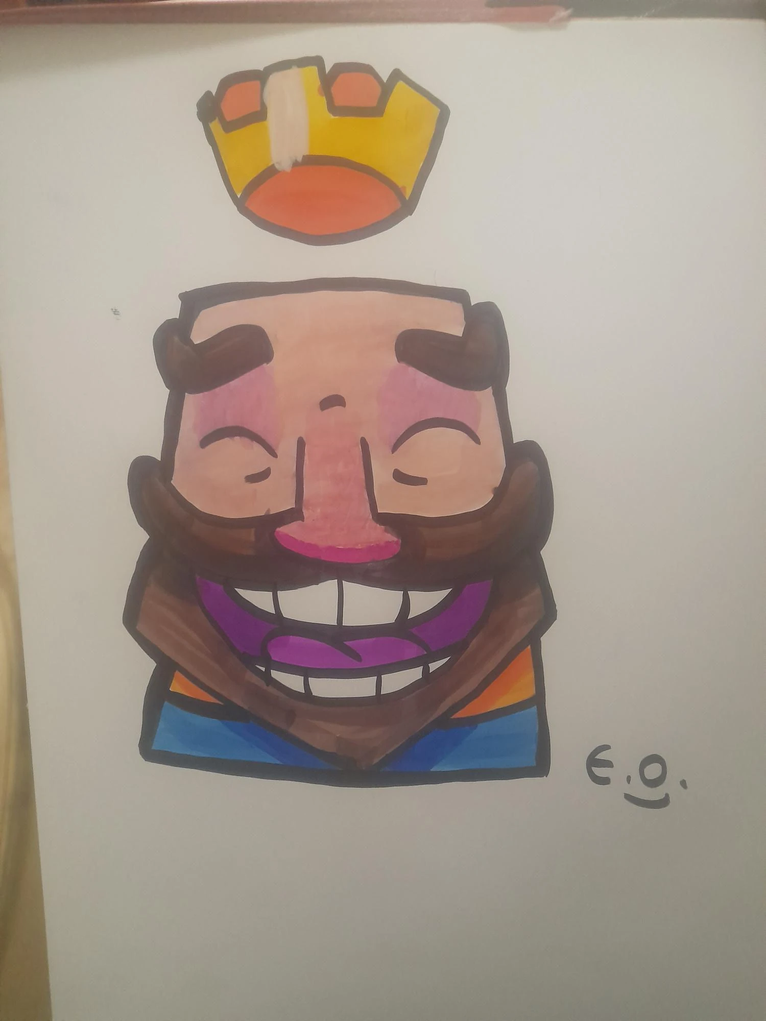 My drawing of the King | Fandom