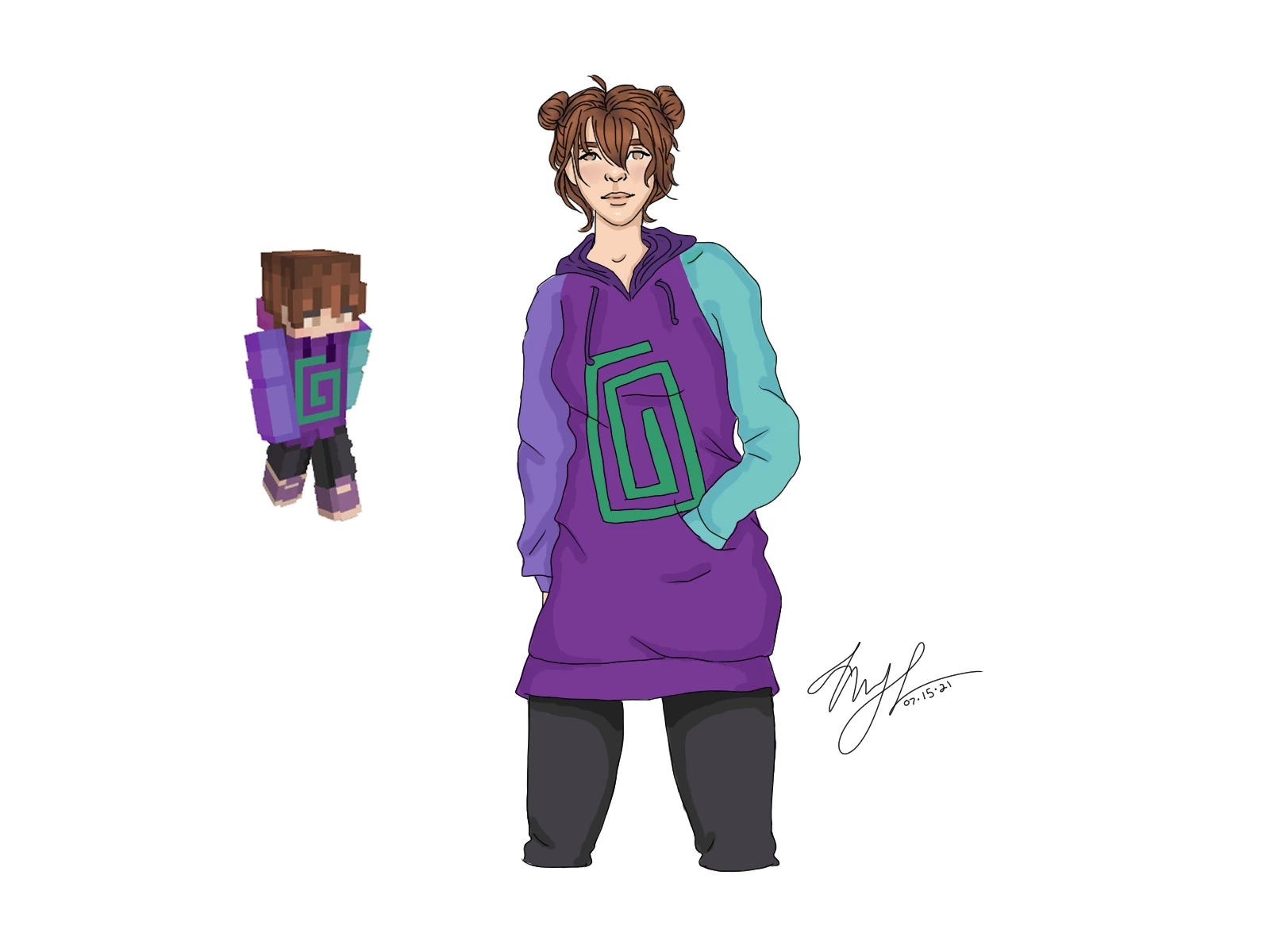 genderbend fanart, karl jacobs | Fandom