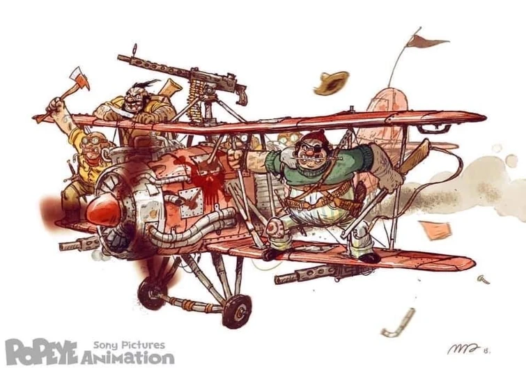 Popeye Concept art (part 8) | Fandom