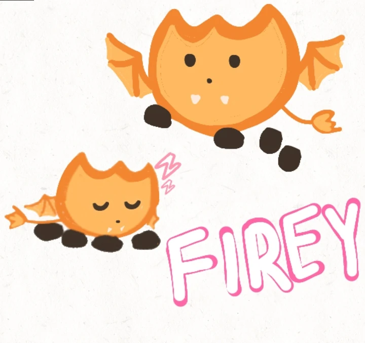 Bfdi characters as adopt me pets: FIREY | Fandom