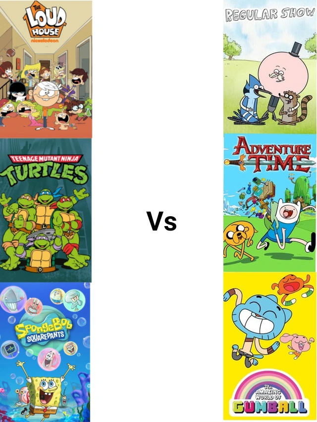 Nickelodeon's Big 3 vs Cartoon Network's Big 3 | Fandom