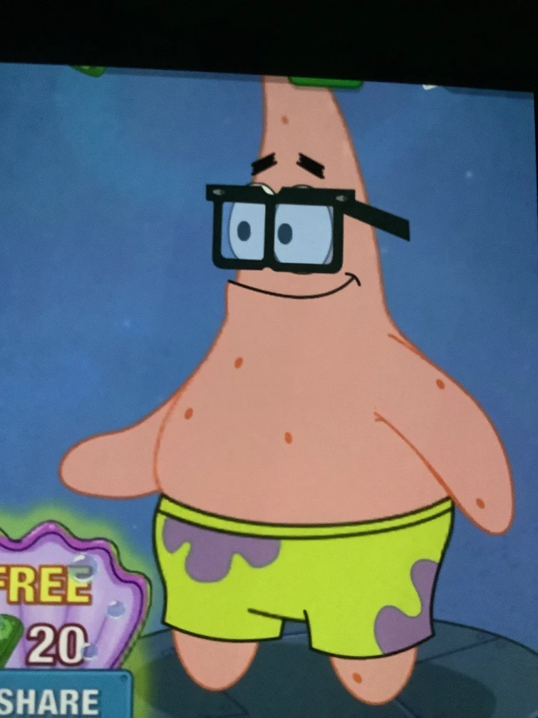 Nerd Patrick star | Fandom
