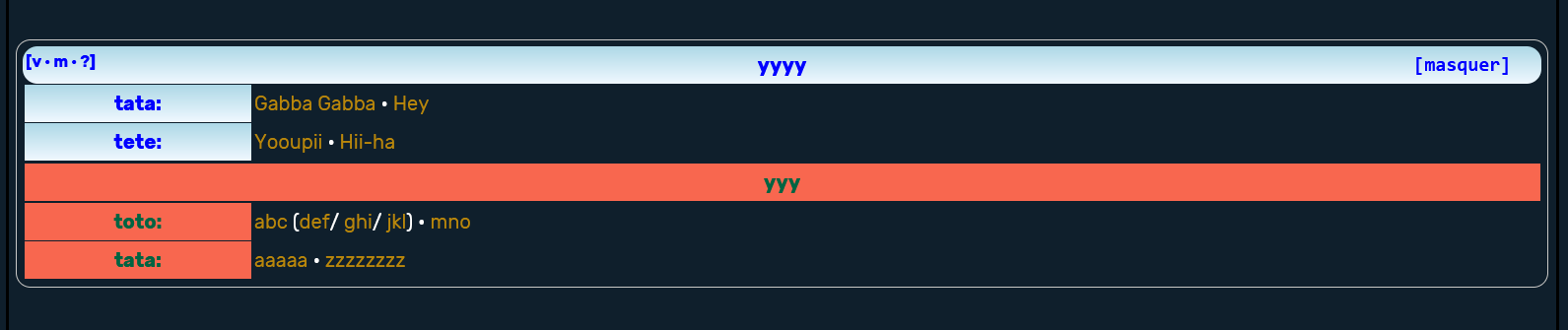 It's the third time I've ask so: I need help with our wiki's Module ...