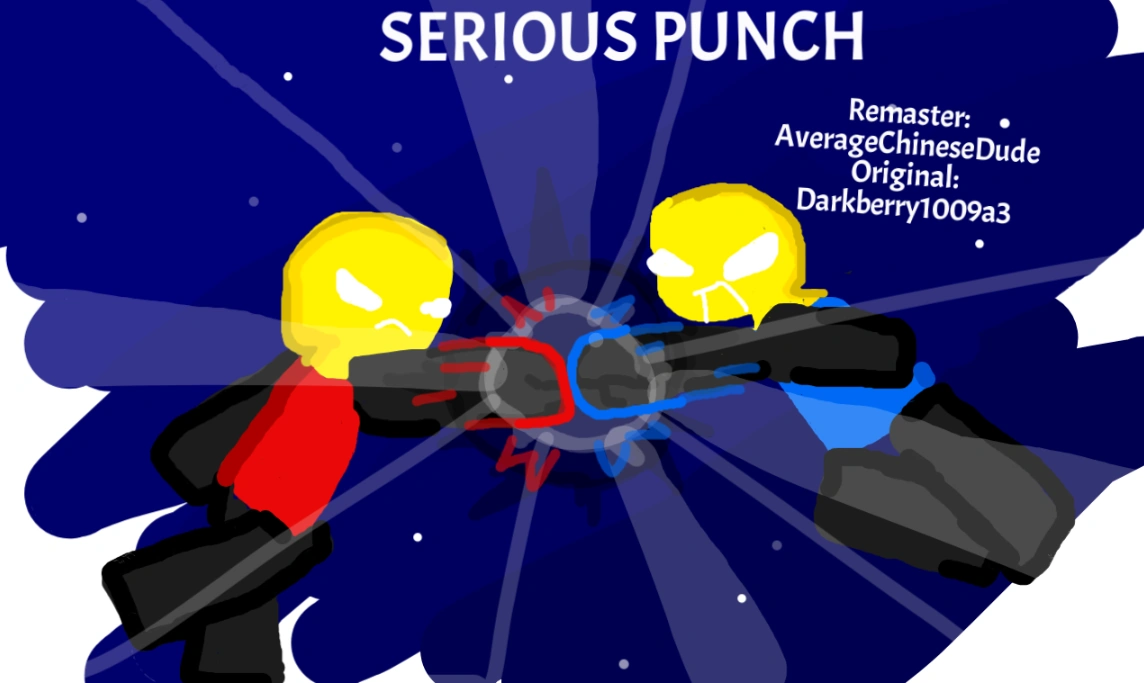 Remaster of Darkberry1009a3's serious punch squared fanart | Fandom