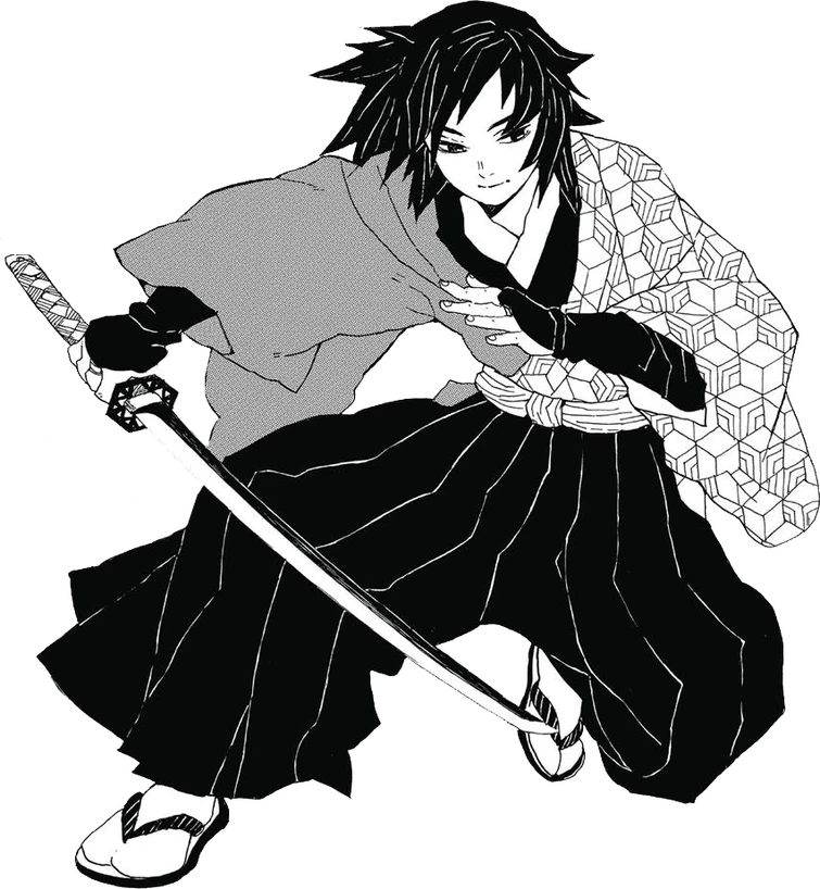 Ummm...Giyu's early design tho😳 | Fandom