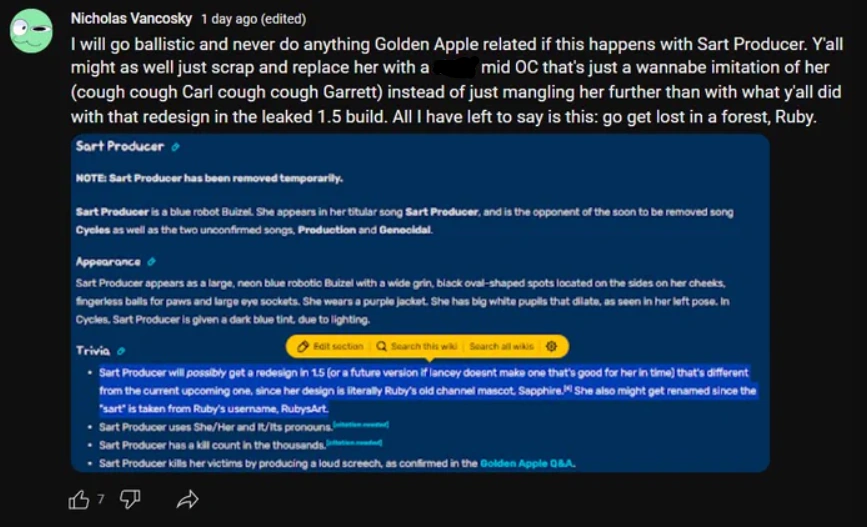 this is actually on the same level as the fallenchungus post | Fandom