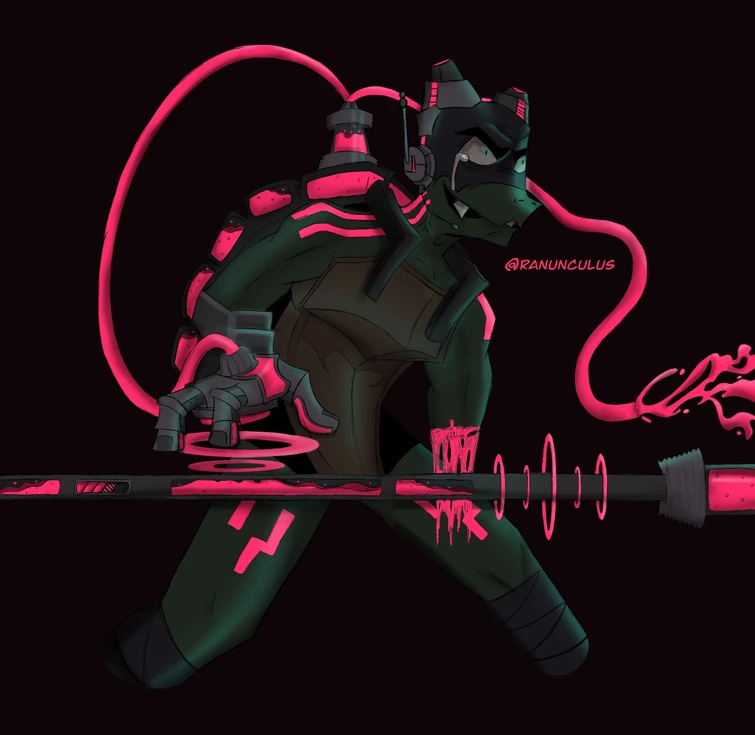 *sloshing noises* Donnie art/New pfp time! | Fandom