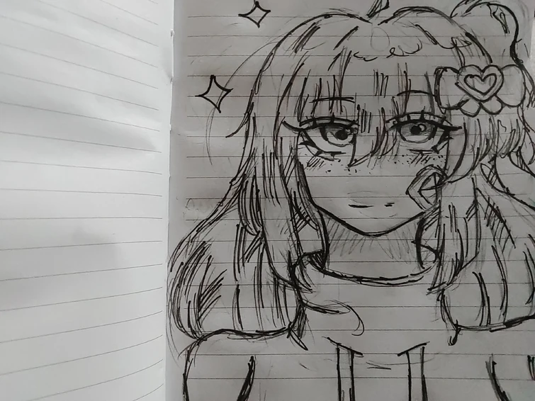 Quick sketch of my oc from earlier | Fandom