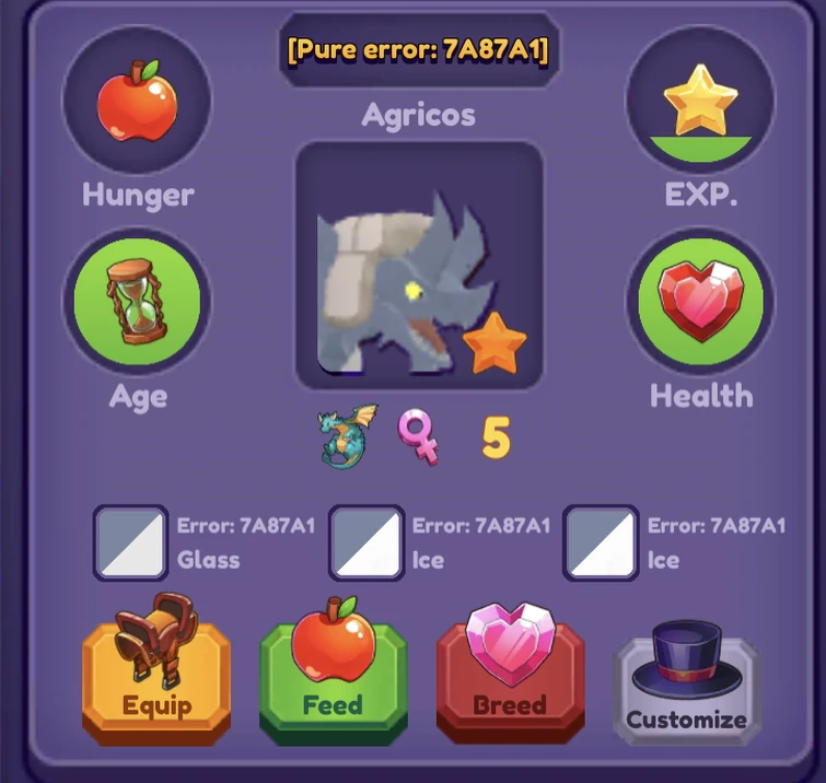 Trading a pure error (dream variant?) Agri! | Fandom